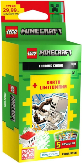 Karty LEGO Minecraft Seria 1 | karteina.pl